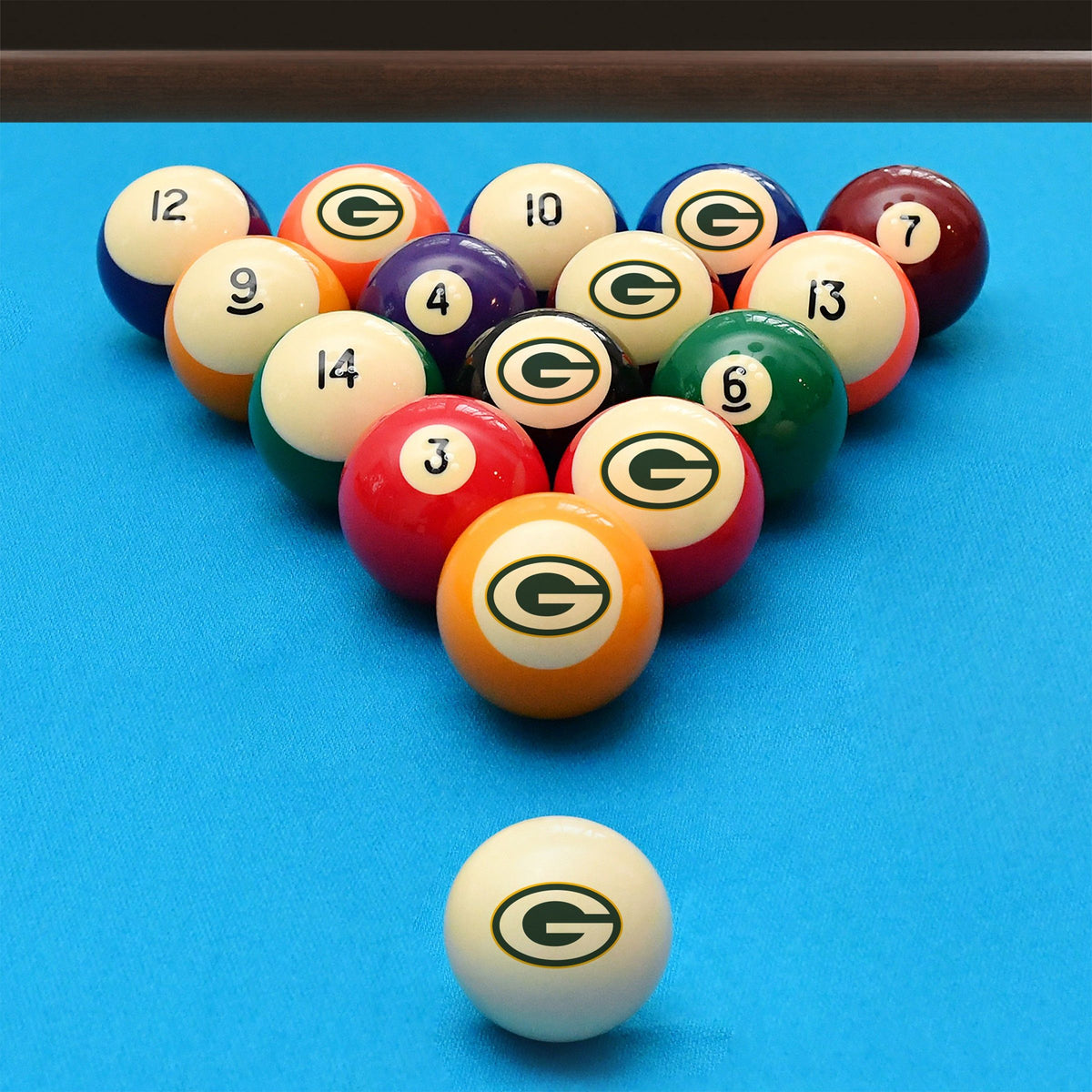 Imperial Green Bay Packers Retro Billiard Ball Set – Pro Pool Store